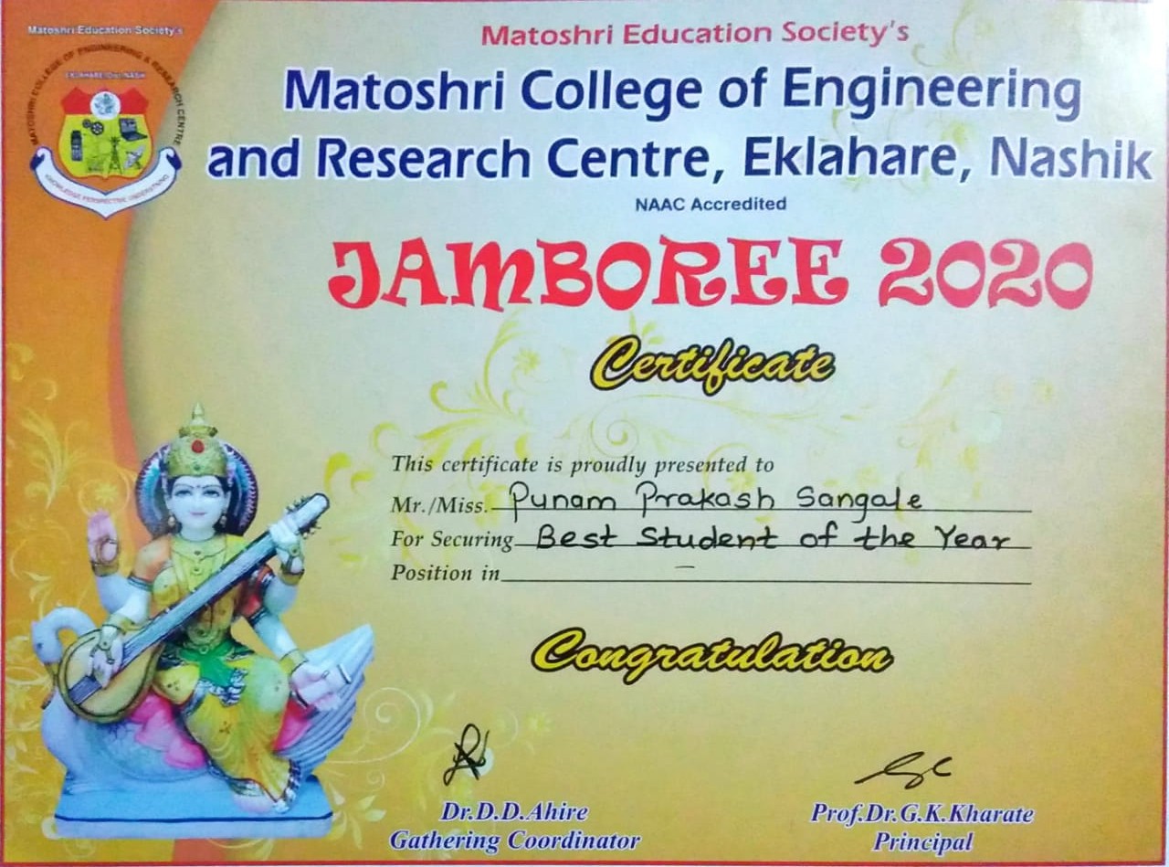 Matoshri College of Engineering & Research Centre, Eklahare, Nashik